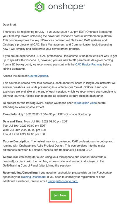 Onshape Learning Center