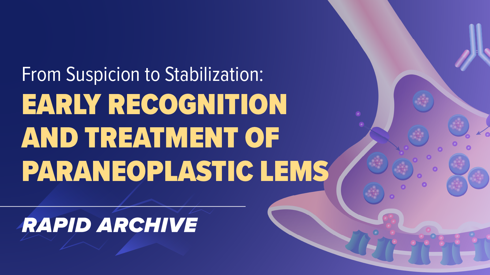 From Suspicion to Stabilization: Early Recognition and Treatment of ...